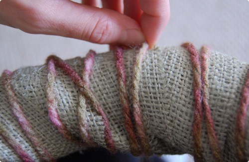 {DIY} Rustic Monogrammed Wreath